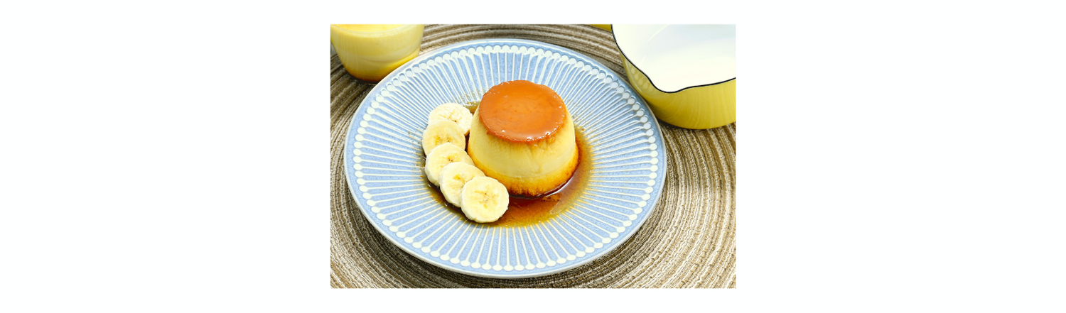 【夏日甜品食譜】 滑嫩香蕉布丁燒 – FUJIHORO Japan